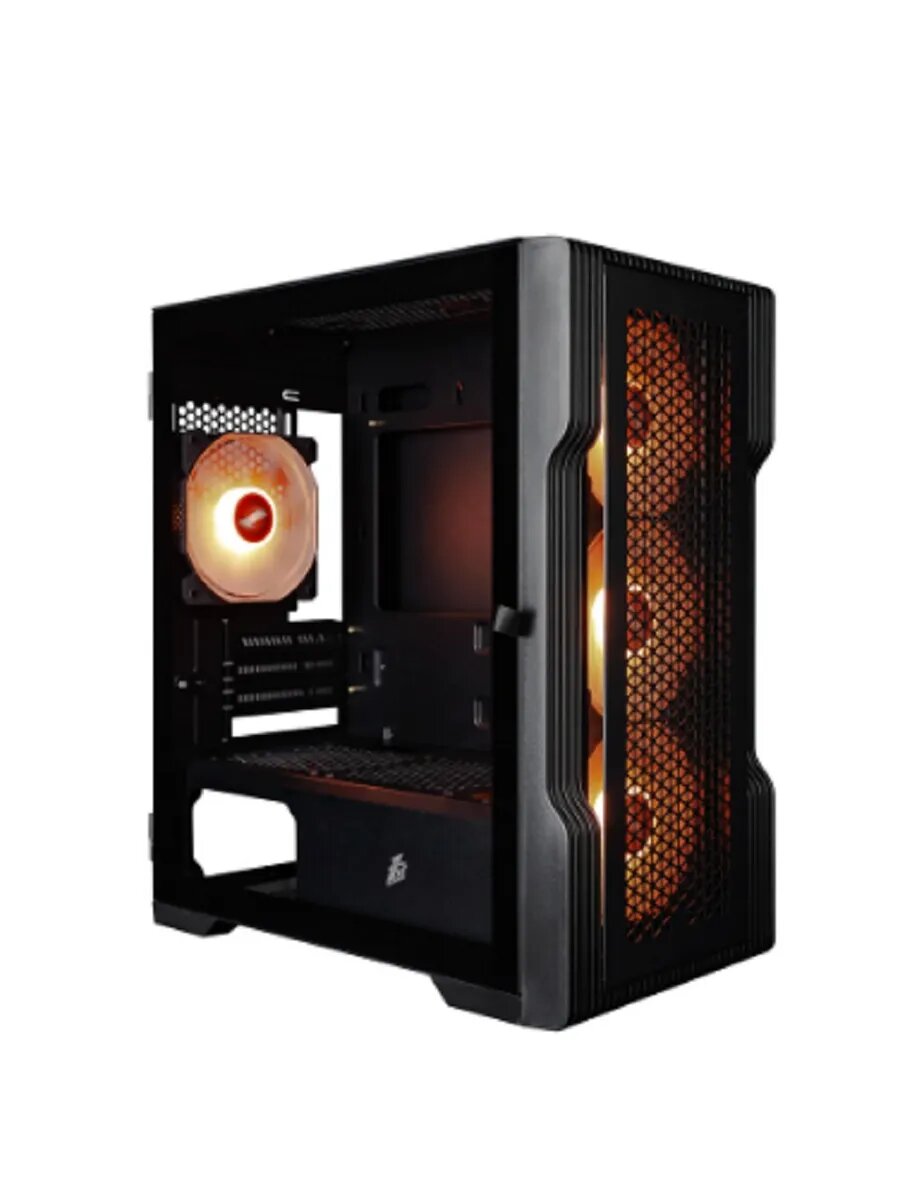 Корпус для компьютера TRILOBITE T3 ARGB (T3-BK-4F7)