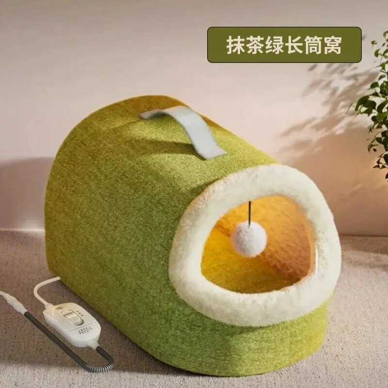 Xiaomi YouPin Утепленный домик для кошек с подогревом: Умная терморегуляция для безопасного обогрева зимой