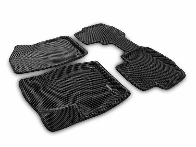 Коврики в салон EVA 3D euro-std для VOLKSWAGEN Teramont (2018-) 2 ряда, Euromat