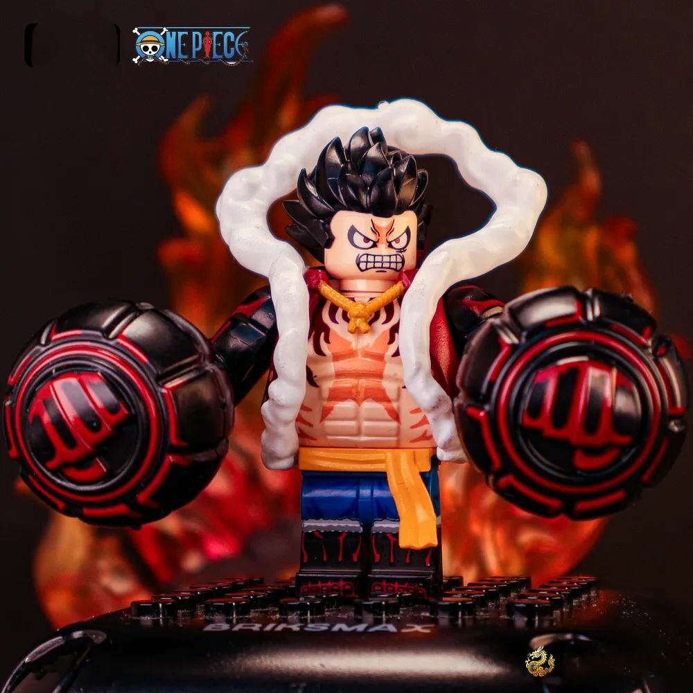 Набор аниме фигурки Ван Пис(One Piece) Луффи 1 шт/конструктор ван пис/конструктор совместимый с лего