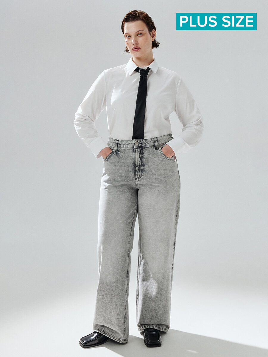 Джинсы классические Plus Size 