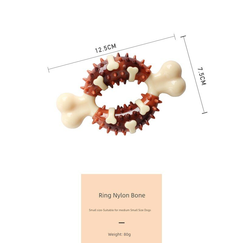 Игрушка для собак, жевательная палочка для щенков, прочная косточка для прорезывания зубов для маленьких и больших