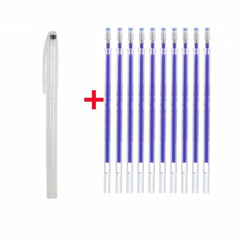 Термоисчезающая ручка для ткани, набор маркеров с исчезающими чернилами для шитья и выкройки, 4 цвета, исчезает под утюгом