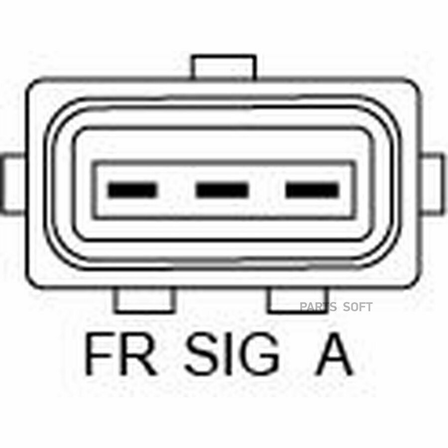 Генератор, 14В 150А от официального дистрибьютора, BOSCH, артикул 1986A01207