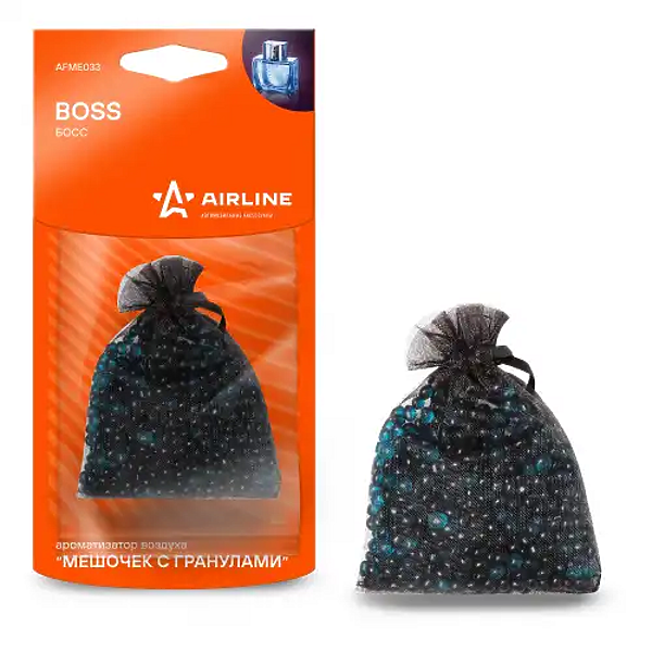 AIRLINE afme033 (AFME033) ароматизатор подвесной мешочек с гранулами boss (afme033)