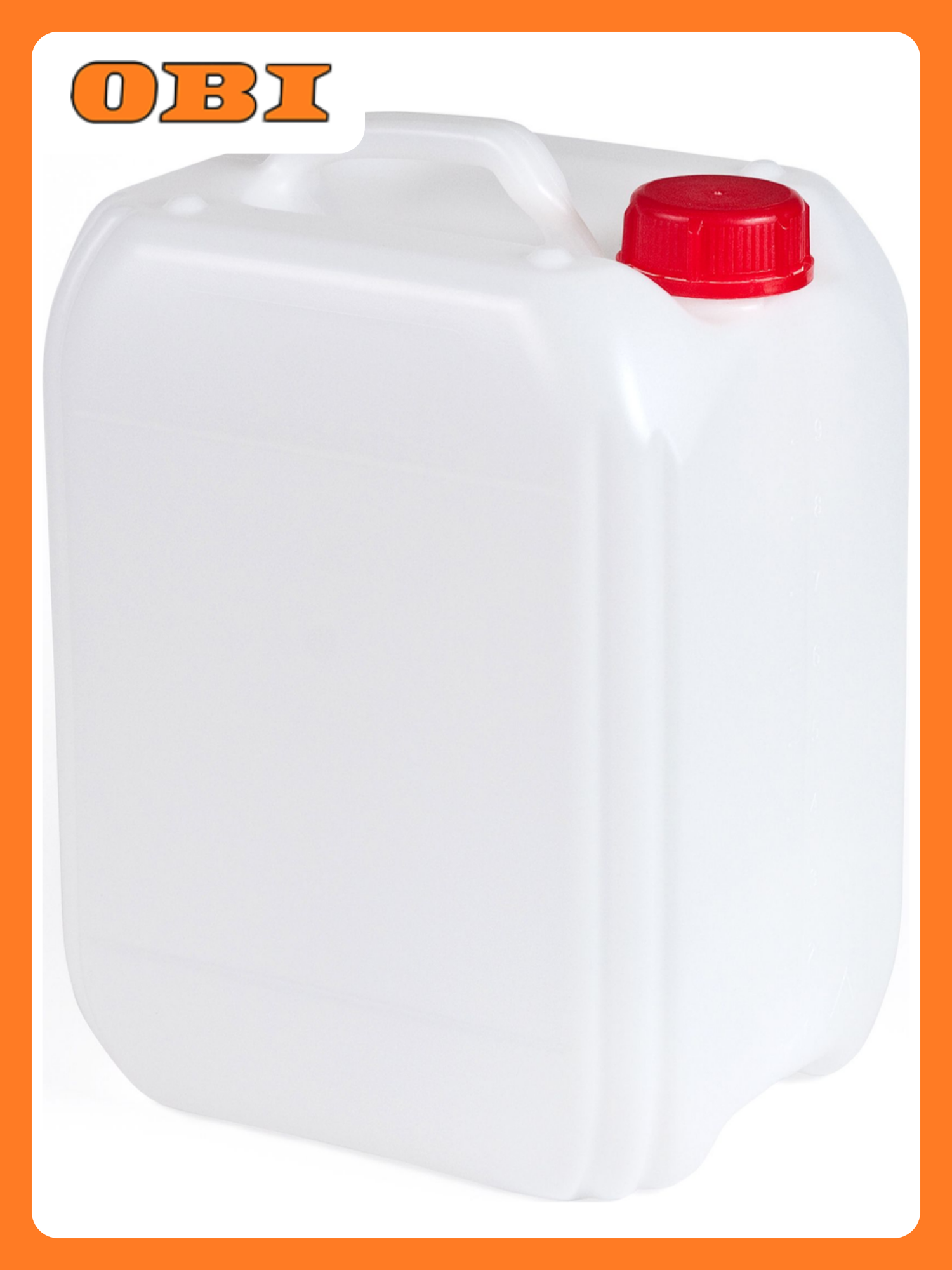 Канистра пищевая пластмассовая 5 л