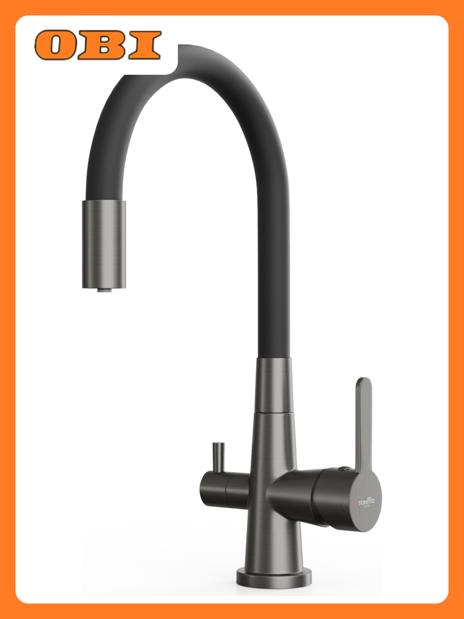 Cмеситель для кухни с гибким изливом и фильтром воды TOKITO TOK-AIS-1019