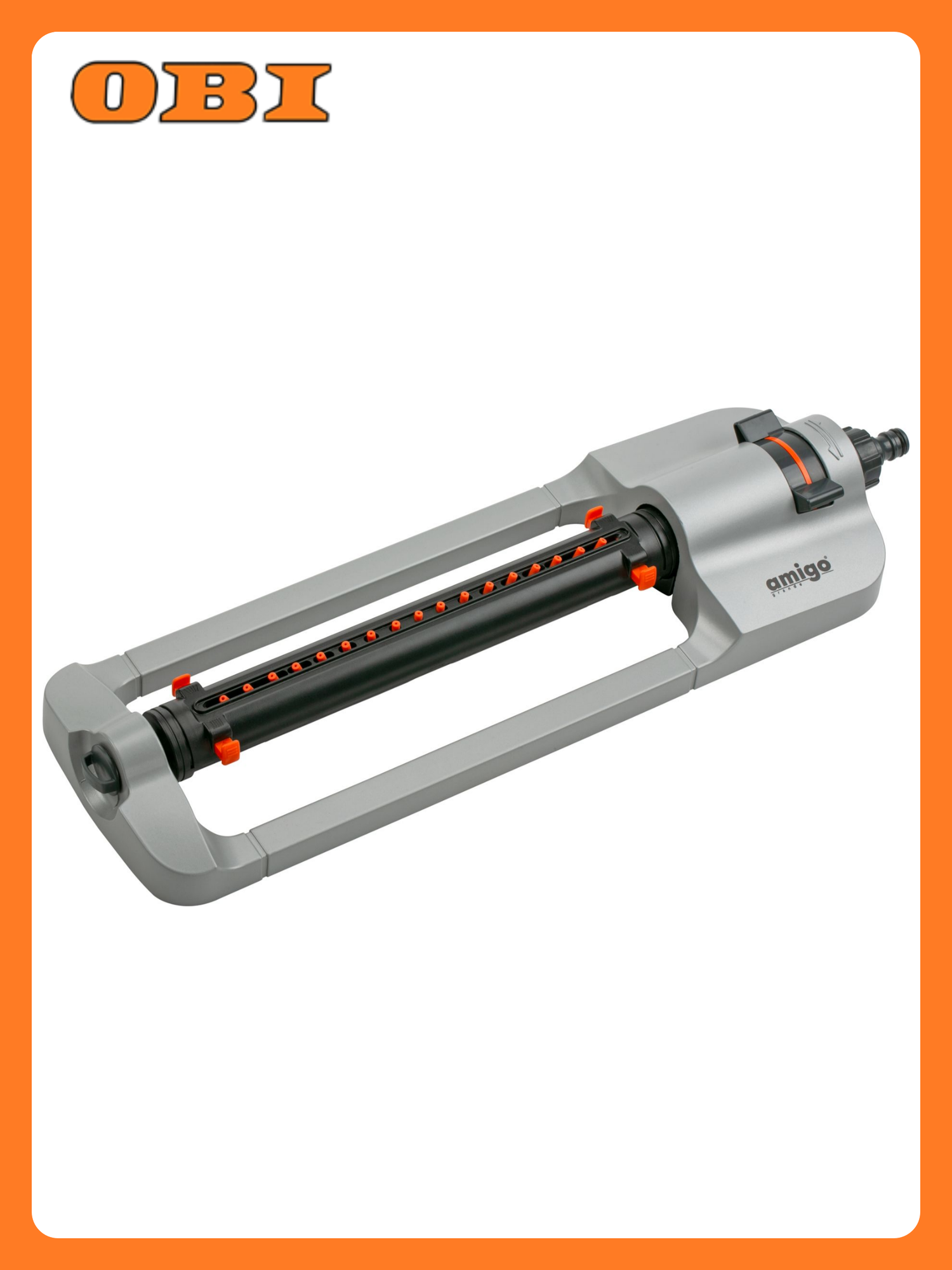 Дождеватель осциллирующий AMIGO металлический 17 форсунок