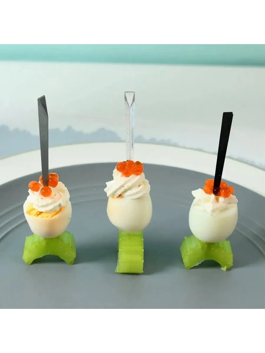 Стильные шпажки для закусок, 20 шт