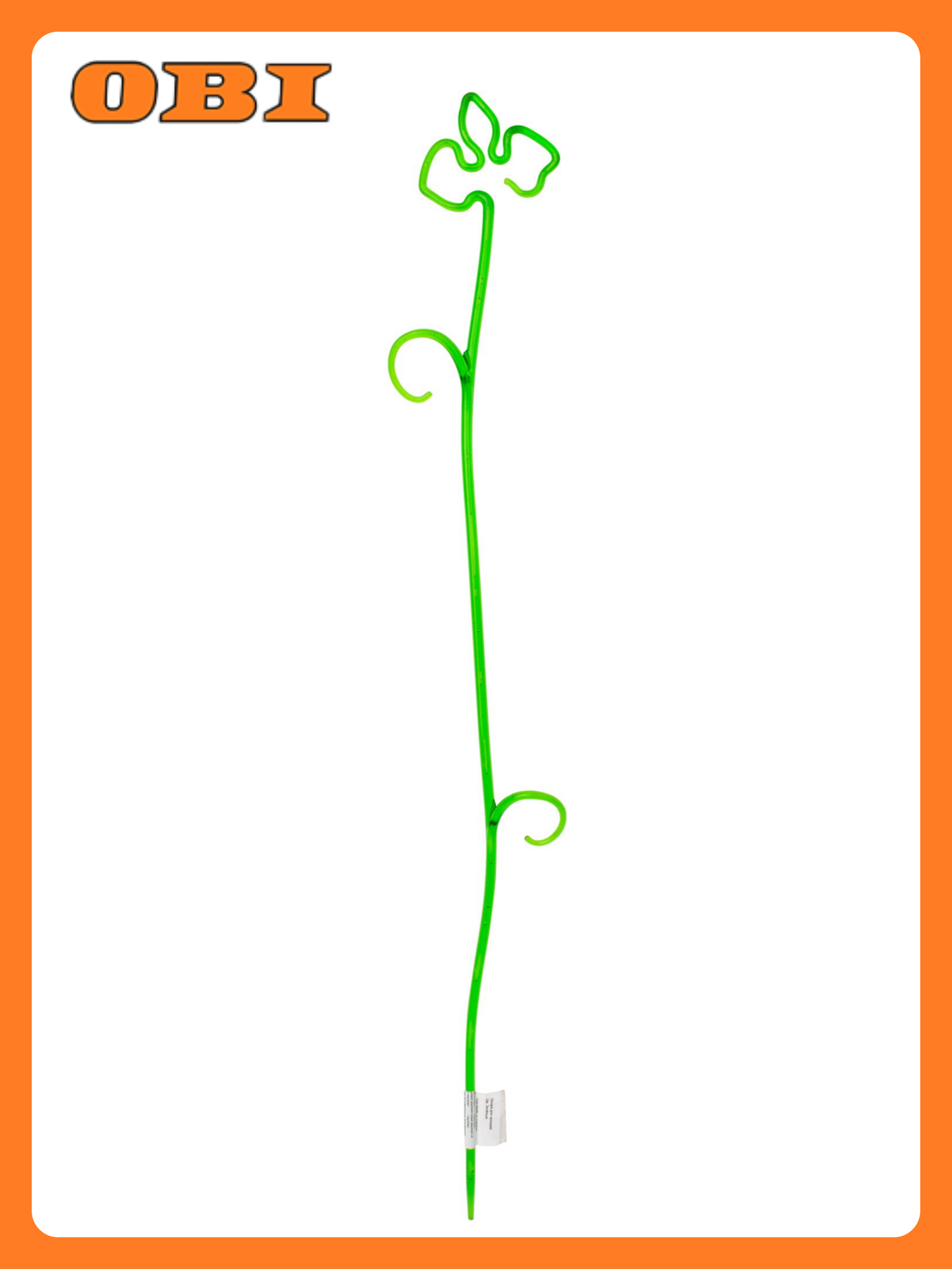 Опора для орхидей зеленая 60 СМ