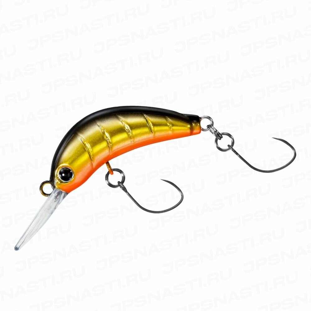 Японский воблер на форель Daiwa Presso Masuno Imomushi, 1.9 г, #Reaction Gold / Форелевые приманки