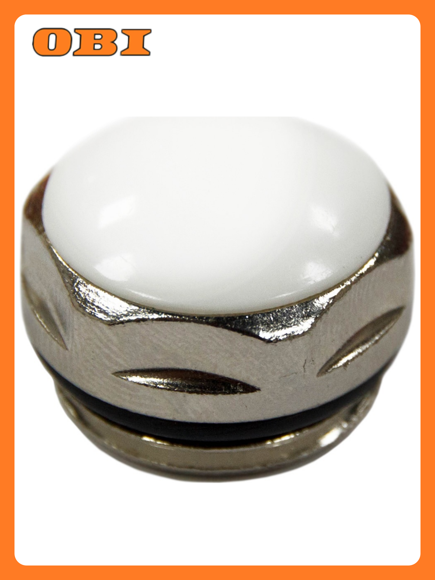 Заглушка радиатора Masterprof, латунь, уплотнительная прокладка, 1/2", 10 бар, 110 °C