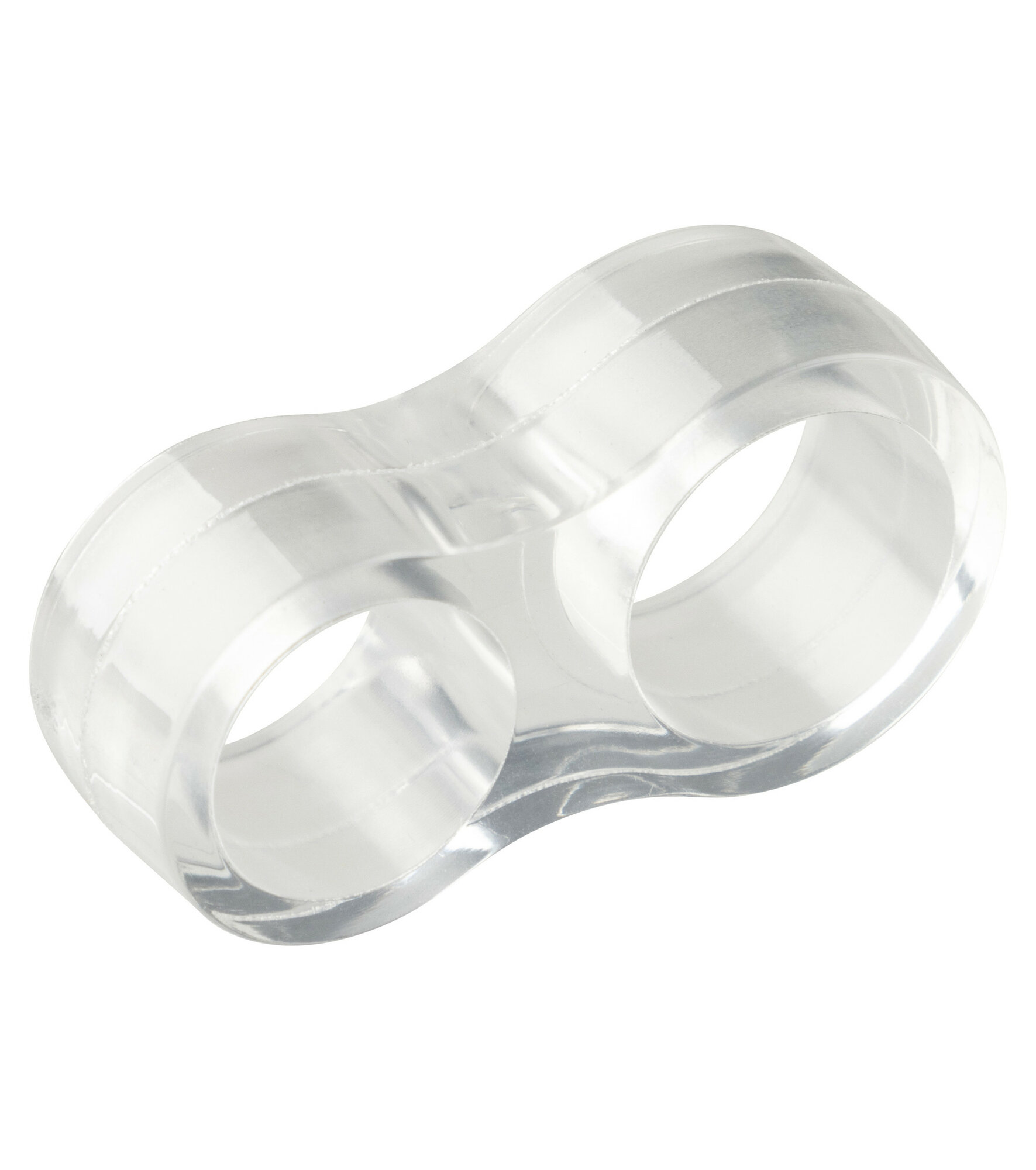 Демпфер на дверную ручку рыжий КОТ, универсальный размер, прозрачный