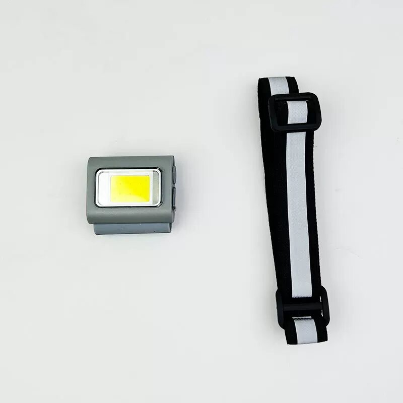 Наружный фонарь для бега, миниатюрный портативный фонарь-прищепка для спорта, перезаряжаемый нагрудный фонарь с сильной