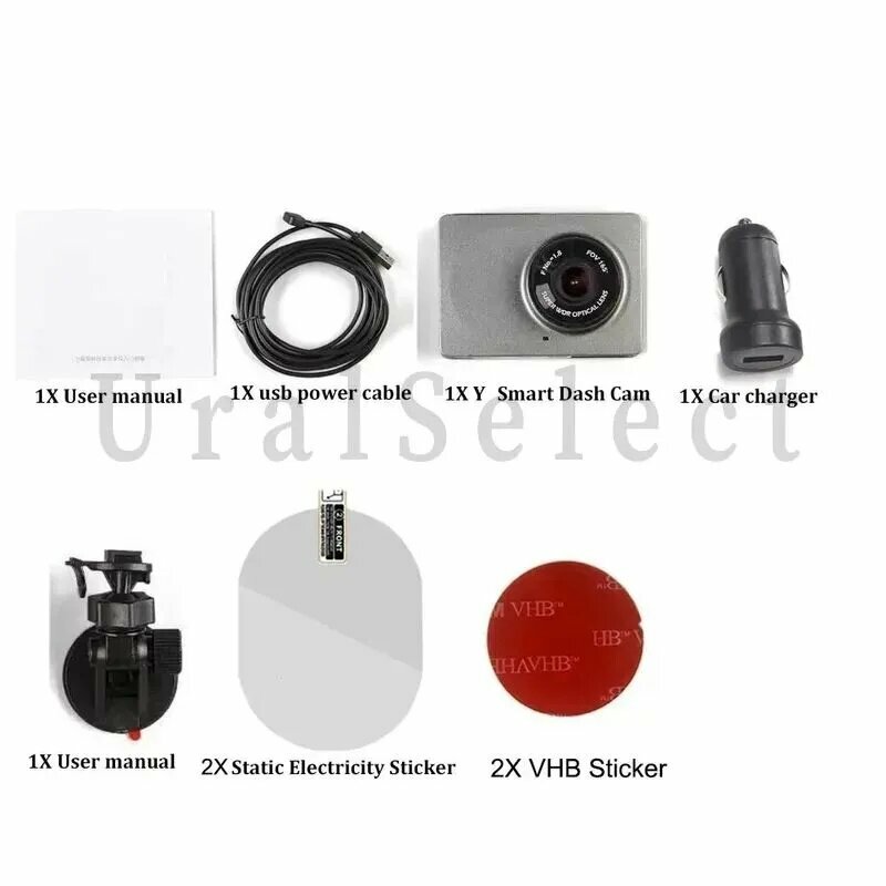 Original xiaomi yi Smart Dash Cam для автомобиля ADAS 2.7 экран Full HD 1080P Dash Cam