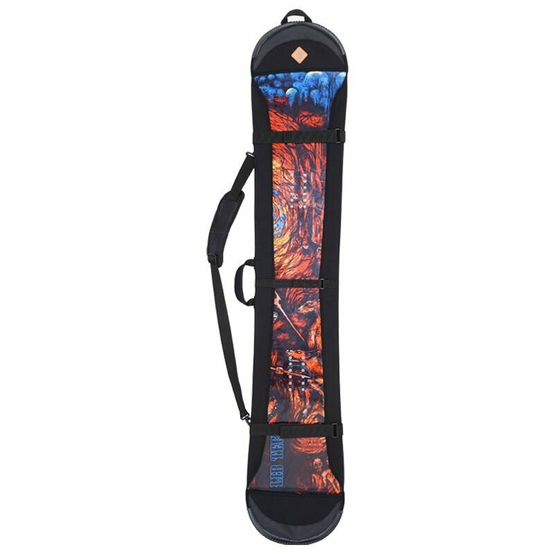 Чехол для сноуборда CHAILISI водонепроницаемый, утолщенный неопрен, регулируемые лямки (1 или 2), защита при транспортировке