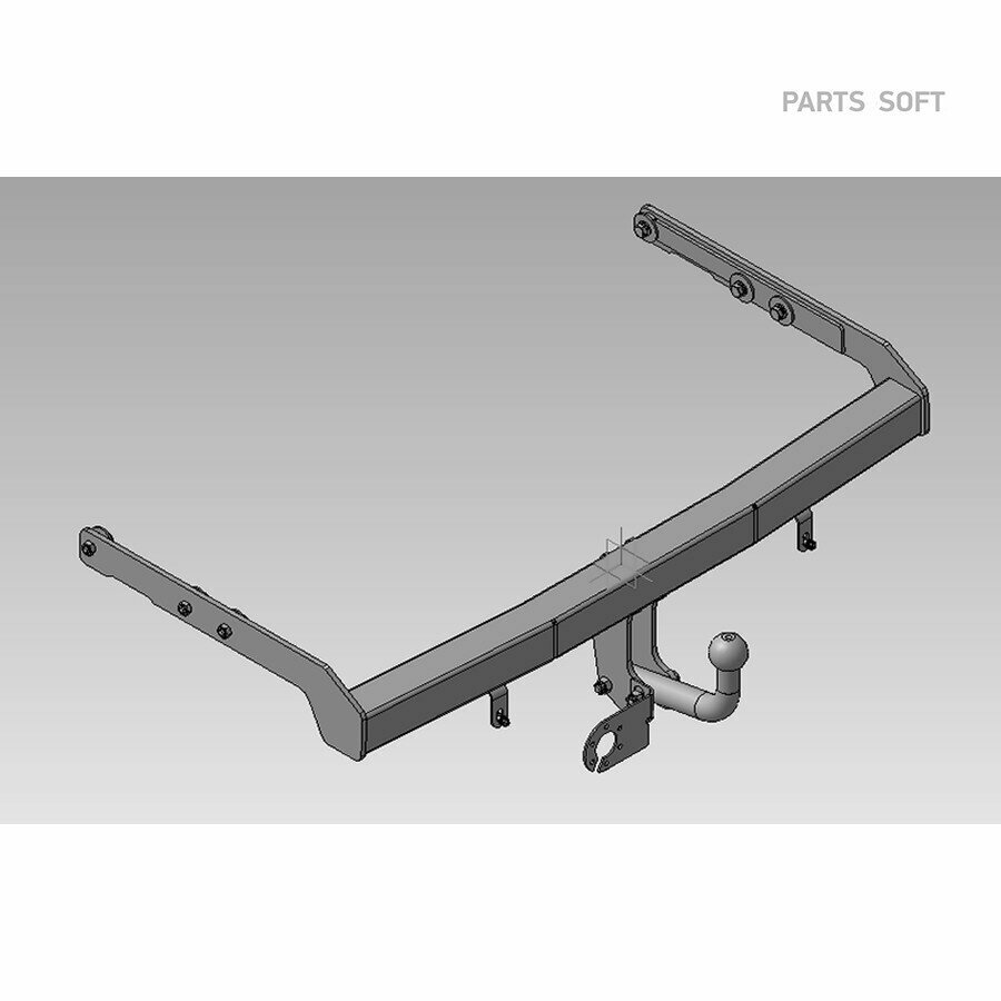 Фаркоп от официального дистрибьютора, AVTOS, артикул VW22