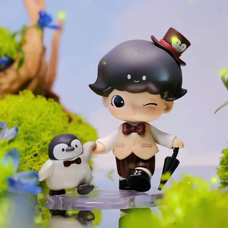 Фигурка Bubble Mart Motherland Edition, слепой бокс, серия DIMOO Animal Kingdom, милый подарок, модная игрушка, офисная фигурка