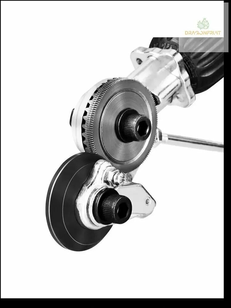 Ножницы строительные на дрель для резки листового металла / Строительные ножницы по металлу