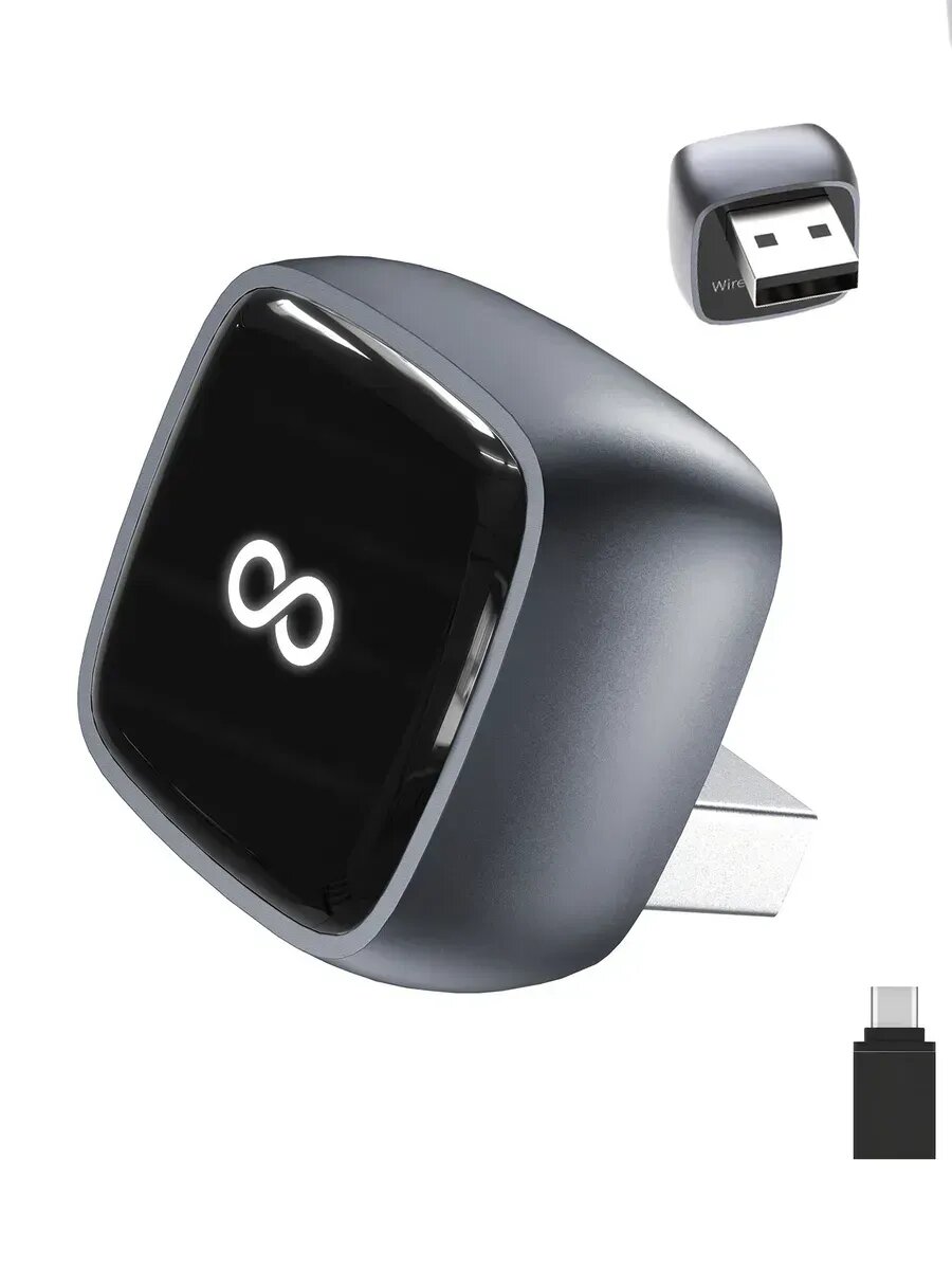 Беспроводной адаптер 3в1 Carplay Android Auto