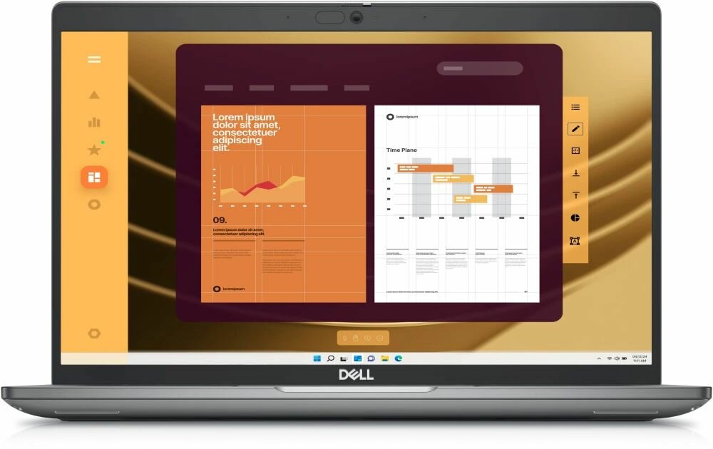 Ноутбук DELL Latitude 5450 14" (1920x1080) WVA, Intel Core Ultra 5 135H, 8GB DDR5, 512GB SSD, Intel Graphics, Linux, grey (5450-5855)