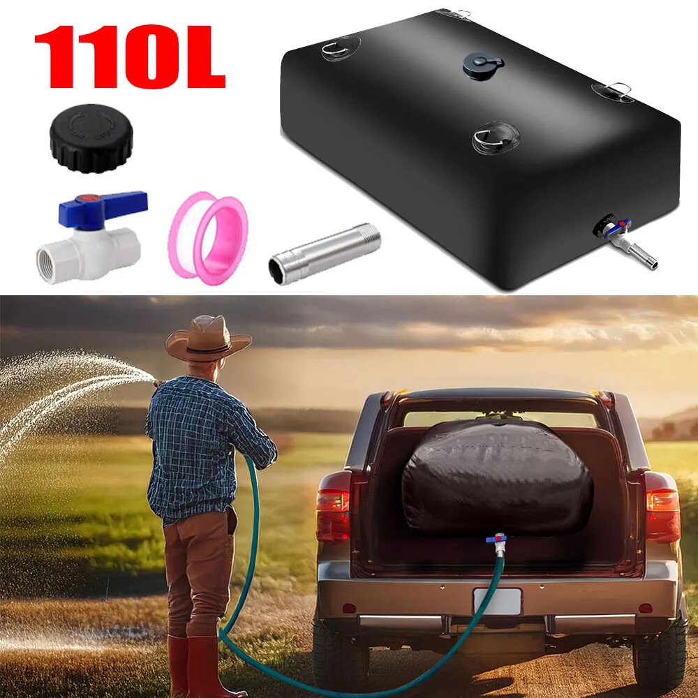 110л портативный мешок для воды мягкий мешок для масла мочевой пузырь внедорожные бензиновые банки для хранения запасного масла топливный бак ведро для вертолета