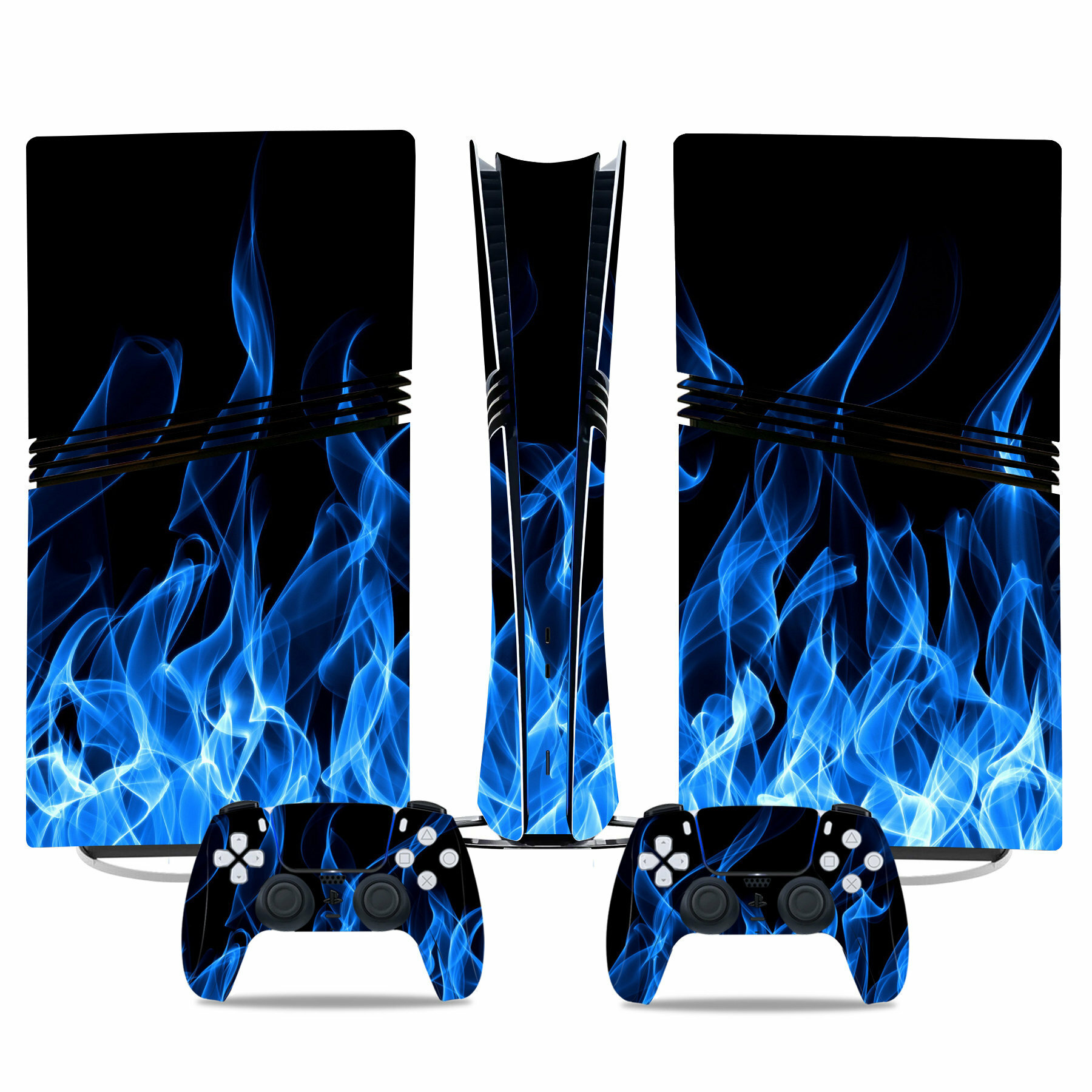 Наклейки для PS5 Pro, наклейки на весь корпус, наклейки для игровой консоли PS5 Pro, защитные пленки для экрана, наклейки для контроллера.