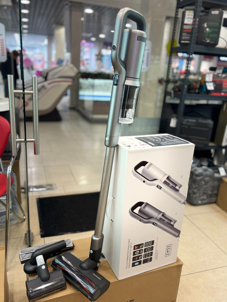 Беспроводной пылесос ROIDMI X30 PRO Cordless Vacuum Cleaner, Space Gray