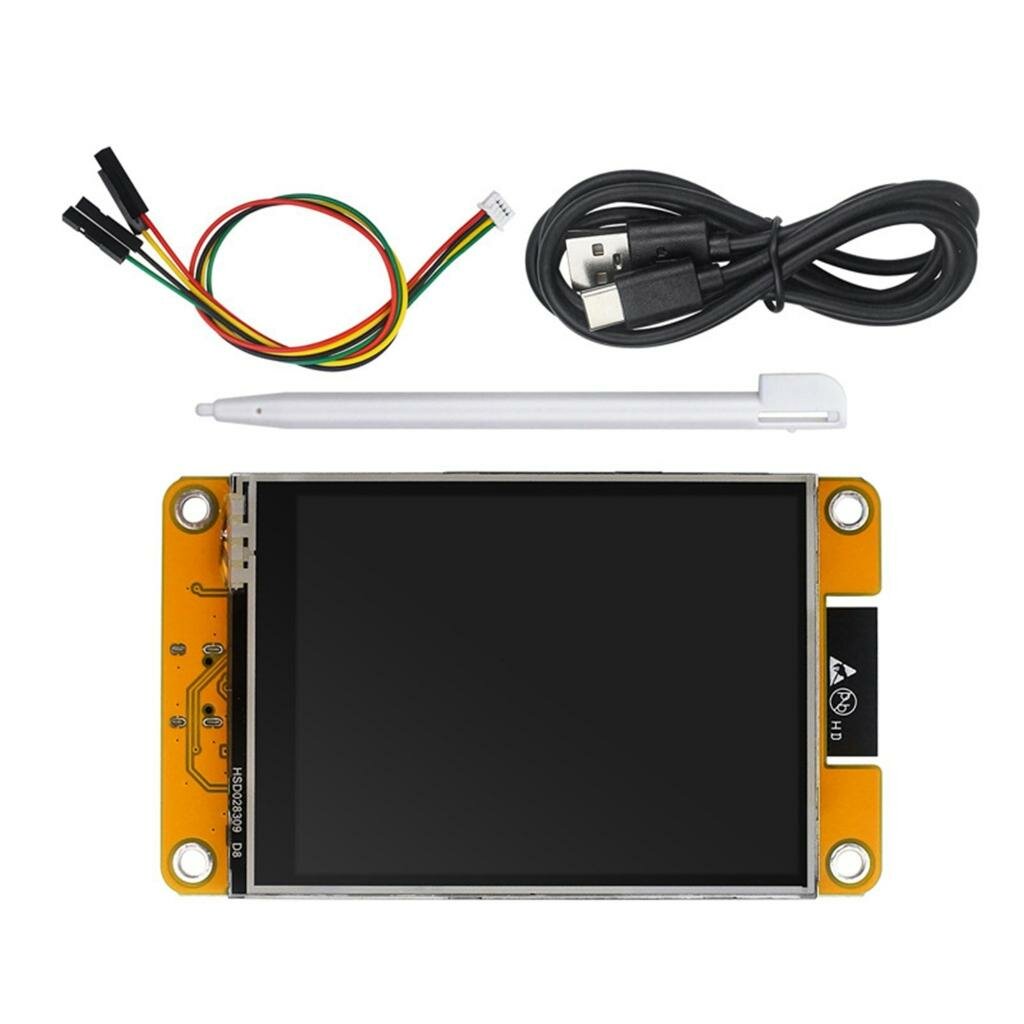 Плата разработки 32E с резистивным экраном 2,8 дюйма и Type-C