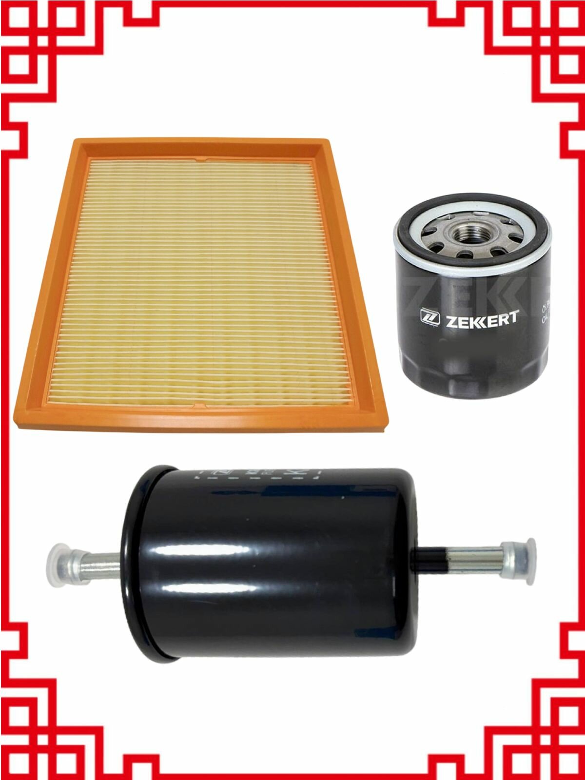 Комплект фильтров для ТО Chery Kimo QQ6 (Объем двигателя 1.3)