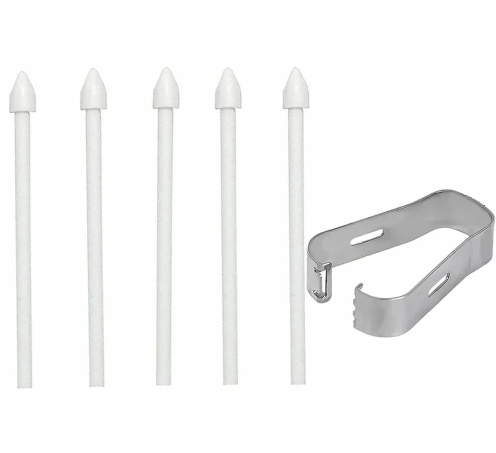 TABLIKE Наконечники серии S для стилуса Совместимы с Samsung Galaxy Tab/Note, сменные наконечники для EMR-пера, 5 шт