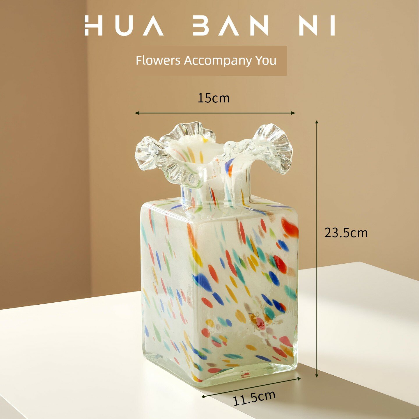 Французская винтажная ваза для декора гостиной, для цветочных композиций, свежих цветов, стеклянная ваза, элитный