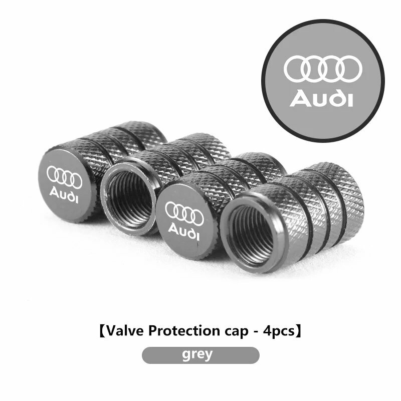 Крышки клапанов Audi Sline, серые, 4 шт.