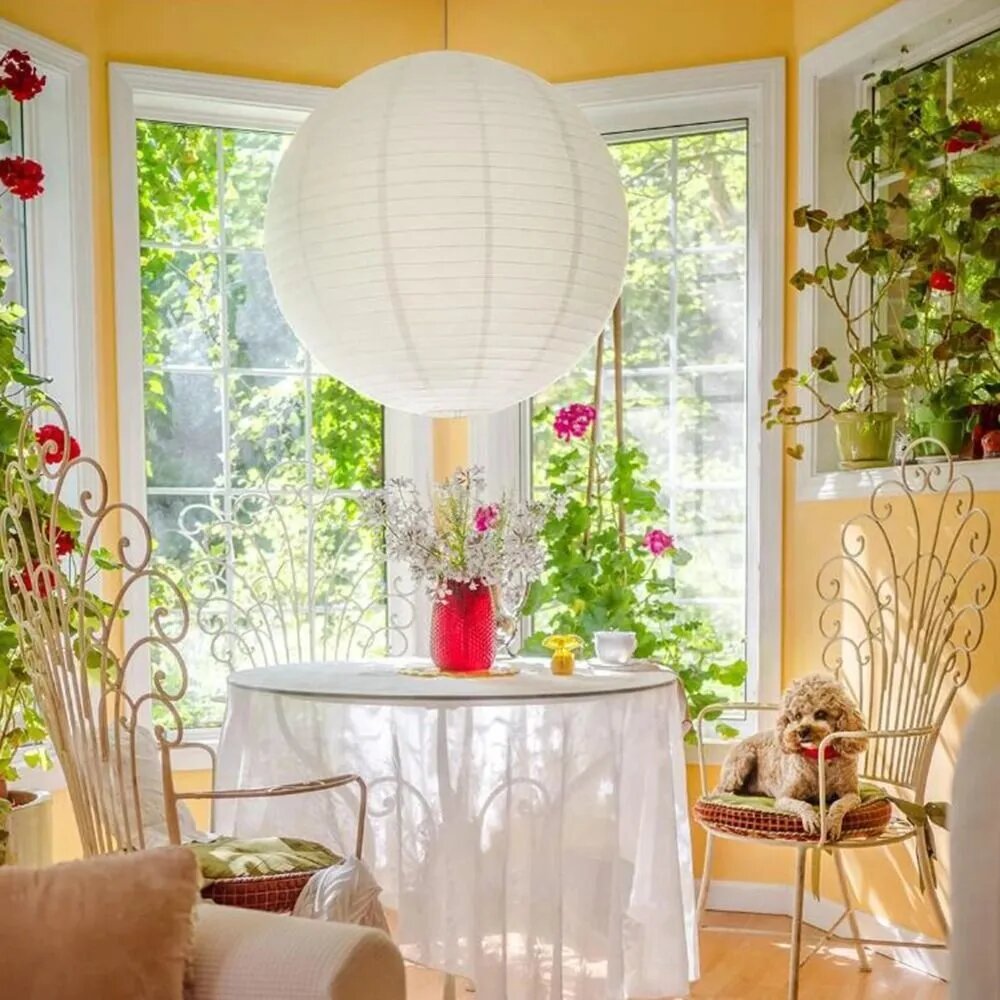 Бумажный абажур