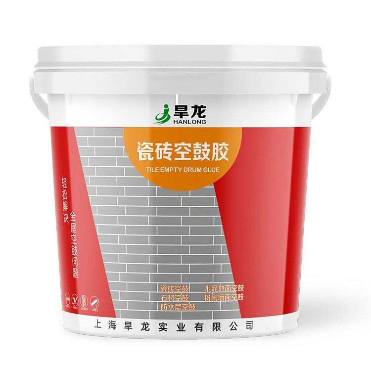Сухой дракон двухкомпонентный клей для полых барабанов, клей для задней части плитки, ремонтный агент, затирка для стен, ремонт полых барабанов
