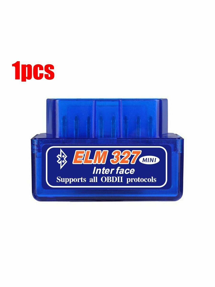 Bluetooth-сканер ELM327 OBD-II адаптер для диагностики авто, чтение и сброс ошибок, вывод данных датчиков
