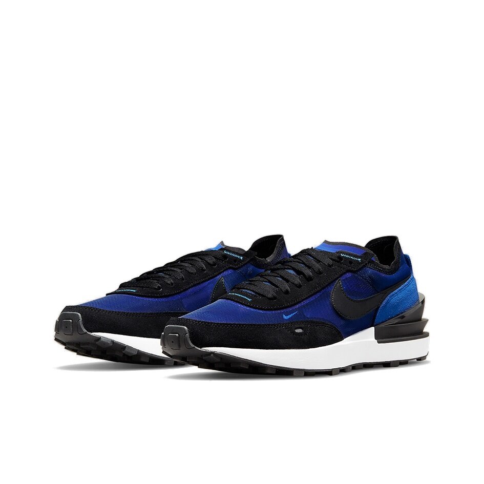 Кроссовки NIKE Waffle One, размер EU 46 стопа (30CM), black/blue — фото 1