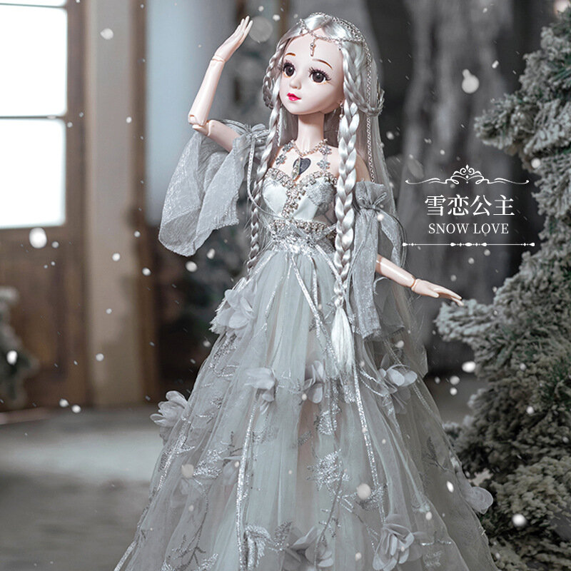 60cm Aisha Aisha Очень большая кукла 2023 года Набор для переодевания Девочка Принцесса Большого размера Детская игрушка кукла