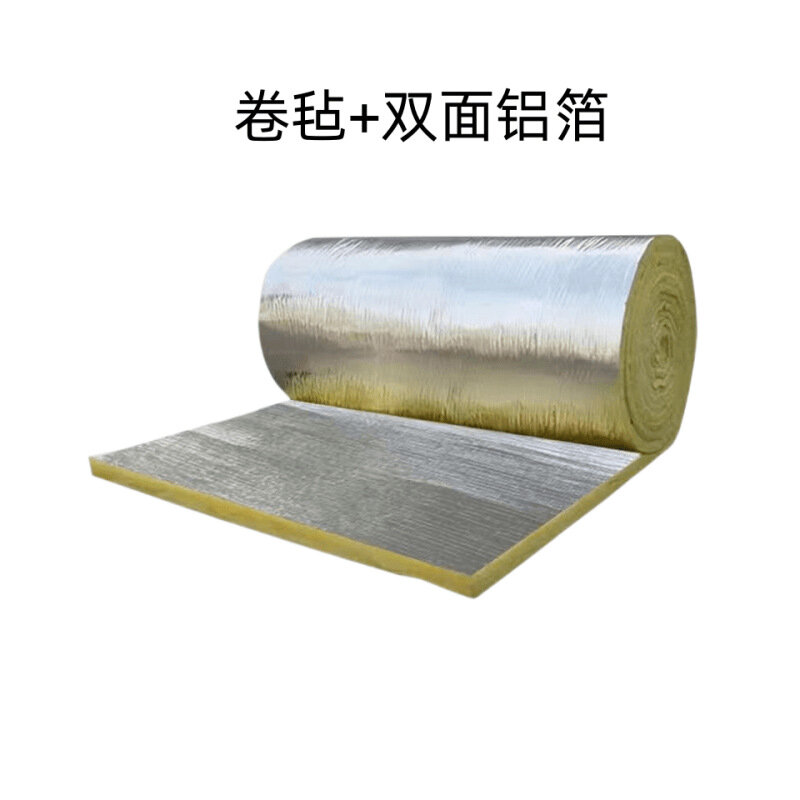 Огнестойкий, огнезащитный, звукопоглощающий хлопковый наполнитель для стен, звукоизоляционный хлопок, стекловолоконный хлопковый рулон, теплоизоляция, стекловат