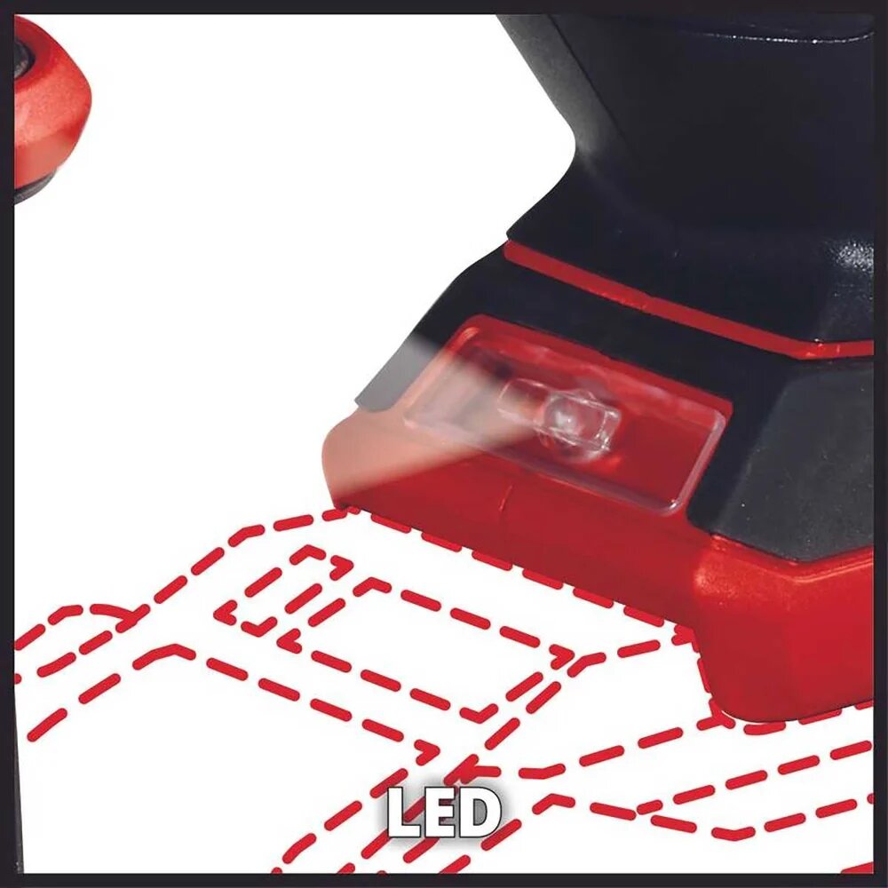 Перфоратор аккумуляторный Einhell PXC TE-HD Li,1x18В,3 режима,1.8Дж,20мм, кейс, без АКК и ЗУ — фото 1