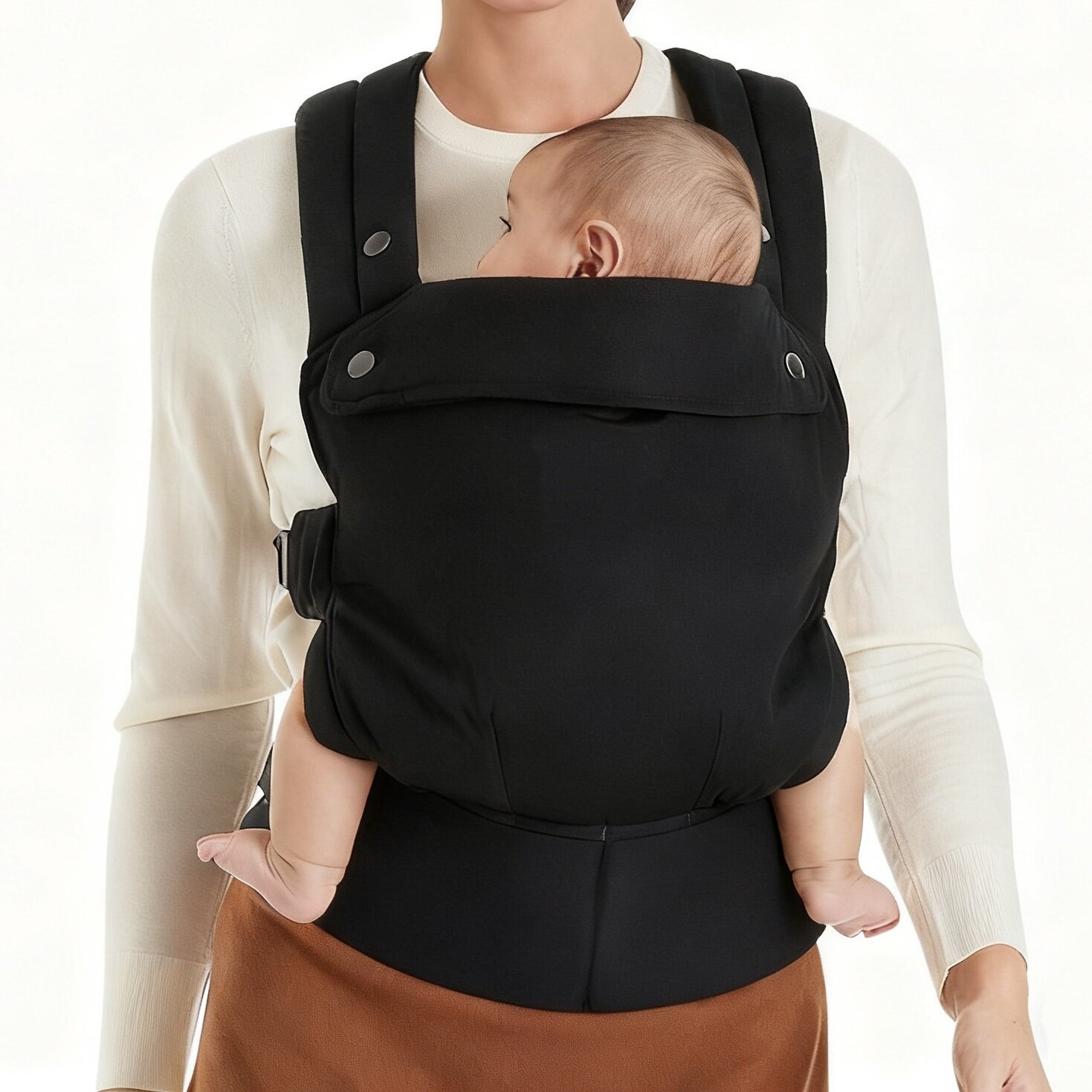 Многофункциональная переноска для младенцев из чистого хлопка для использования спереди и сзади, инструмент для переноски ребенка, сумка-переноска, детский поясной стульчик.