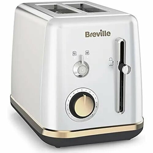 Breville Тостер VTT935X-01 Mostra 900 Вт тостов - 2, серебристый
