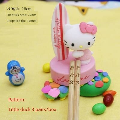 Детские тренировочные палочки для еды из цельного дерева, специально разработанные для малышей и детей ясельного