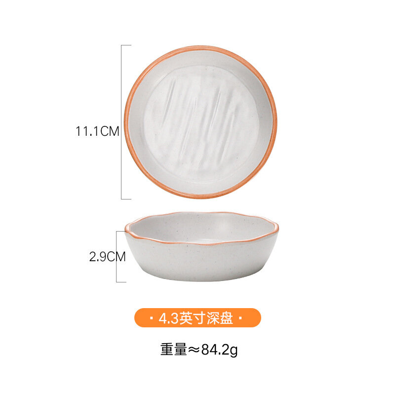 Меламин приправа блюдо пластиковое маленькое блюдо жареное мясо Dip Блюдо отсек небольшое блюдо два или три отсека