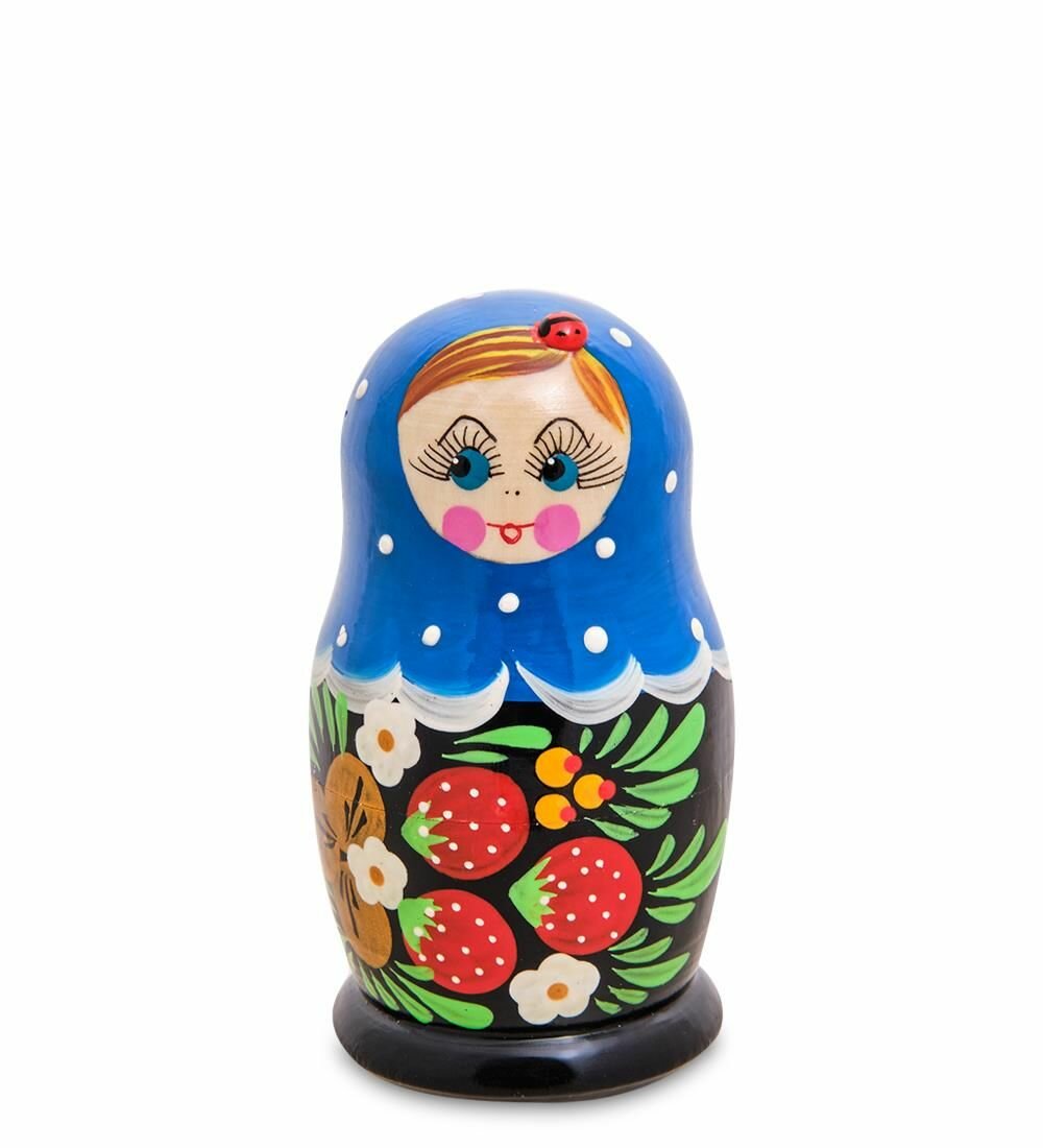 Матрешка 5м "Настюша" мал. A2143177 Народные промыслы, Дерево липа, краски, лак