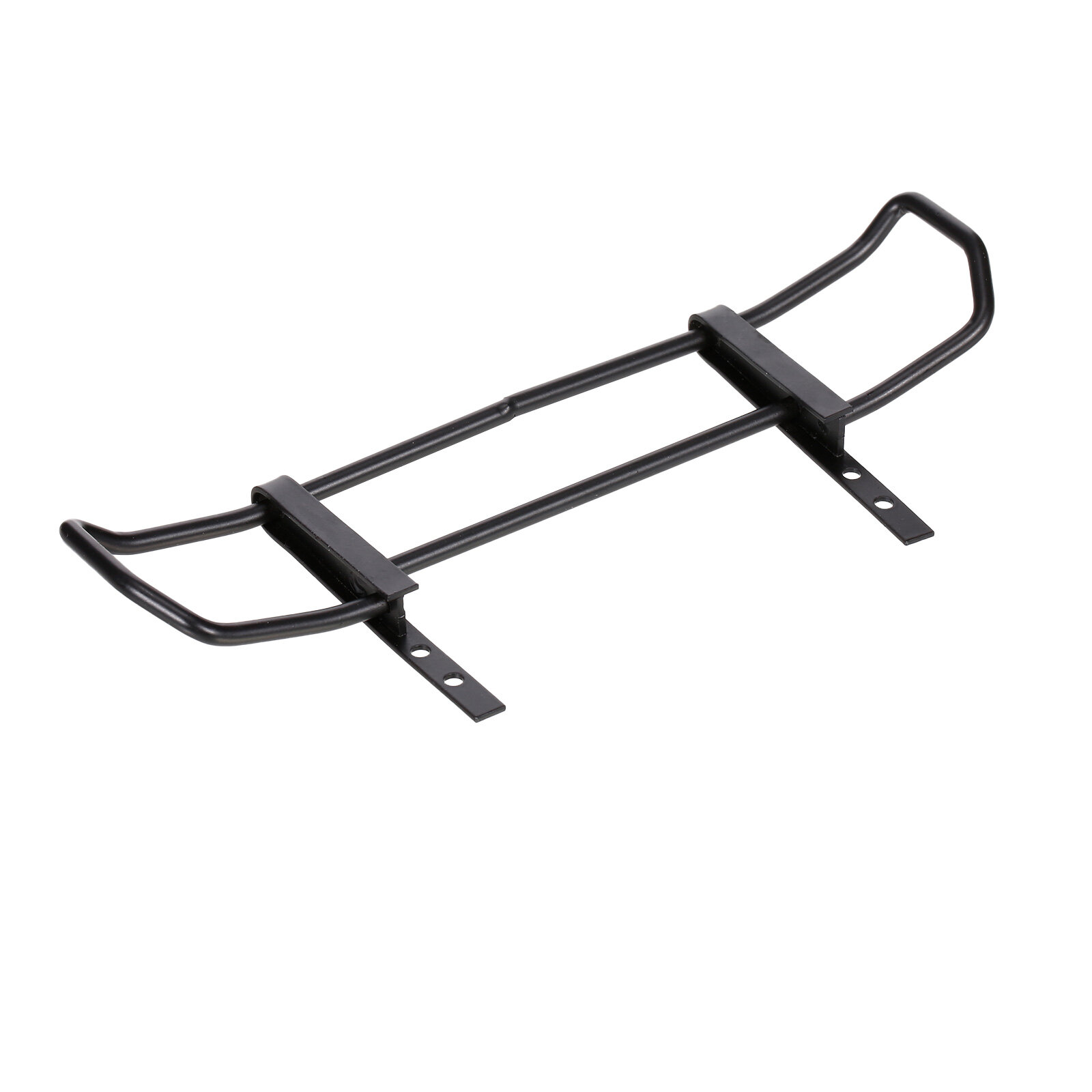 Металлический передний бампер верхнего типа для замены, запчасть и аксессуар для радиоуправляемых машин TRAXXAS TRX6 G63, TRX4 G500, цвет черный, размер 18*7*1.5 см, комплект: 1 бампер + крепежные винты