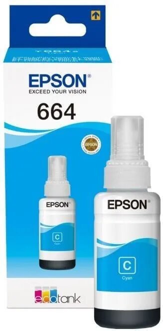 Epson Чернила, оригинал, Голубой (cyan), 1 шт