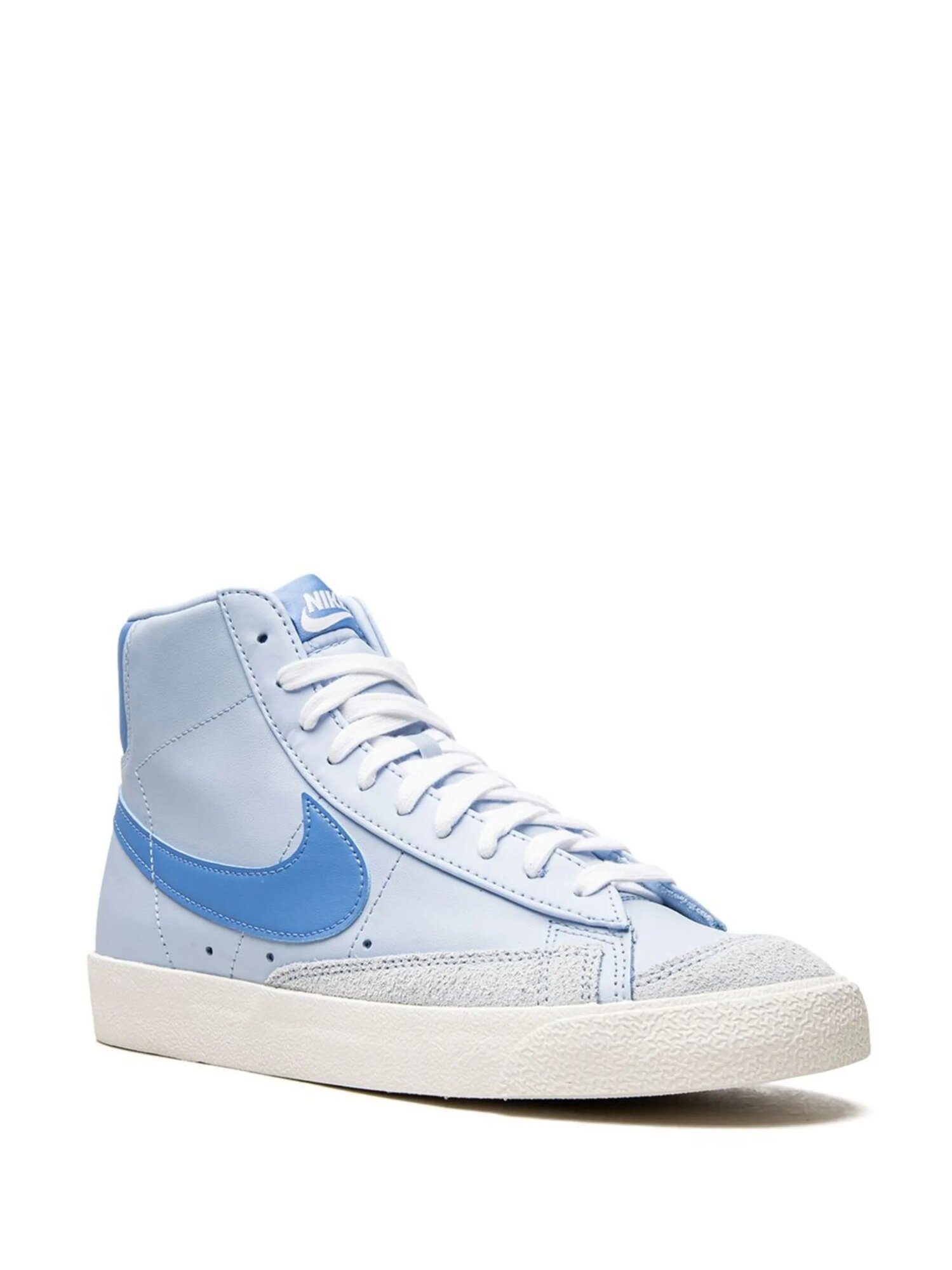 Кроссовки NIKE Blazer Mid, размер 11 US, синий — фото 1