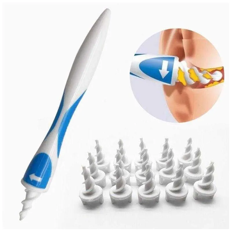 Прибор для чистки ушей / ухочистка / 16 насадок, универсальный.