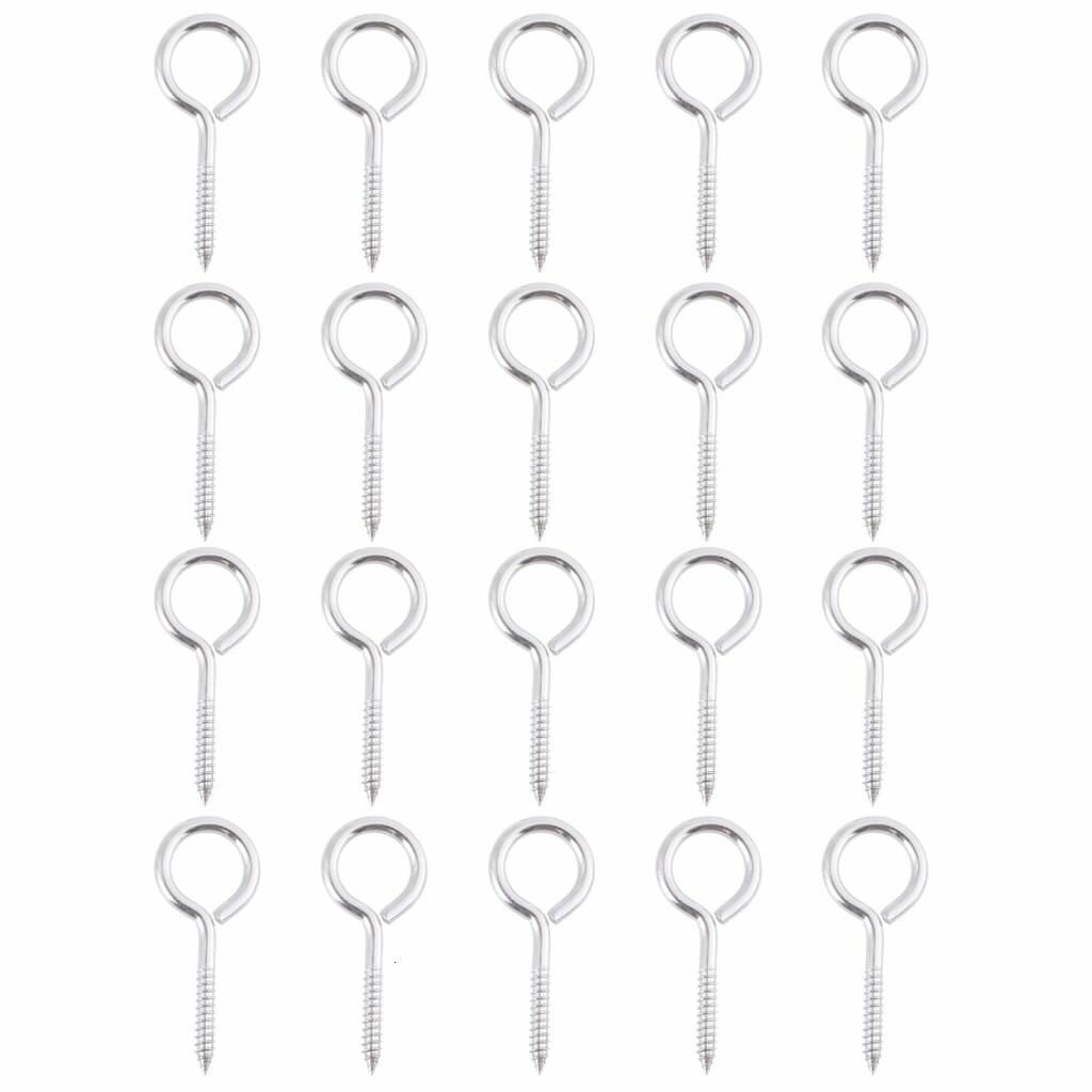 20 шт. винтовых проушин с крюком